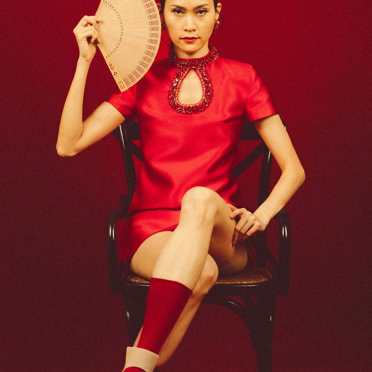 Chan-Juan in Scarlet Red – FIZIWOO