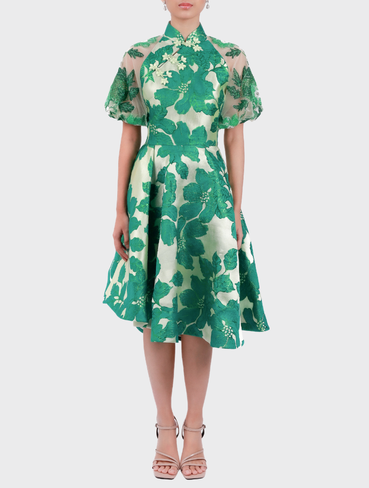 Lu Meng in Forest Green – FIZIWOO